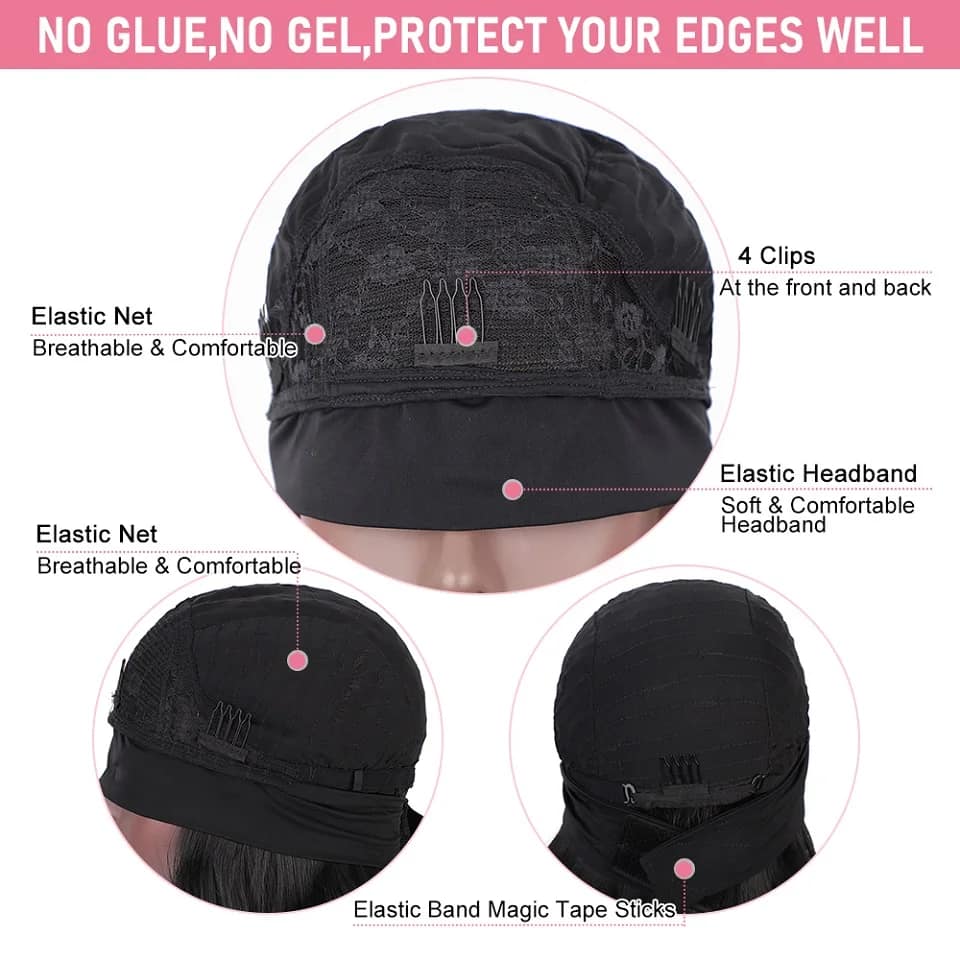 Body Wave Human Hair Headband Wig | Back from China